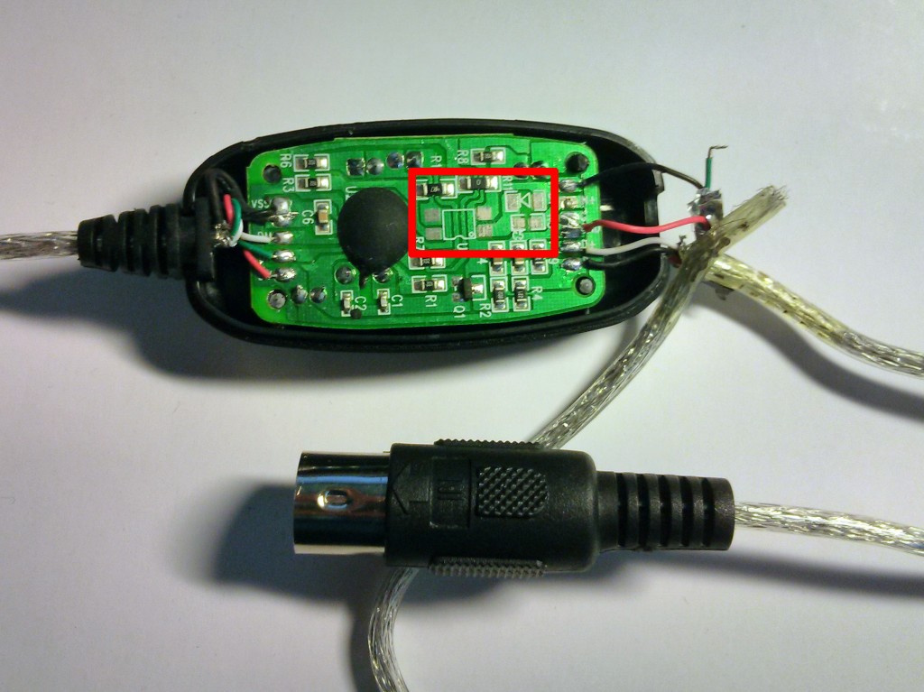 Cheap USB MIDI cable: some self assembly may be required – arvydas.co.uk